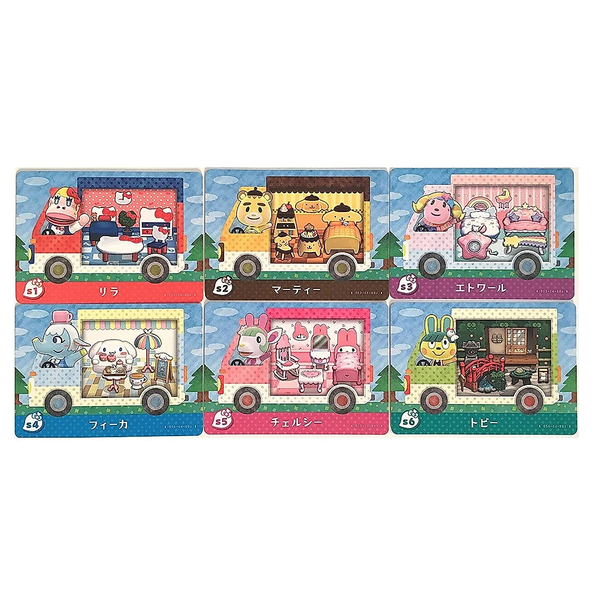 Nintendo Animal Crossing Amiibo Cards - Sanrio Collaboration 1 Pack 2 Cards