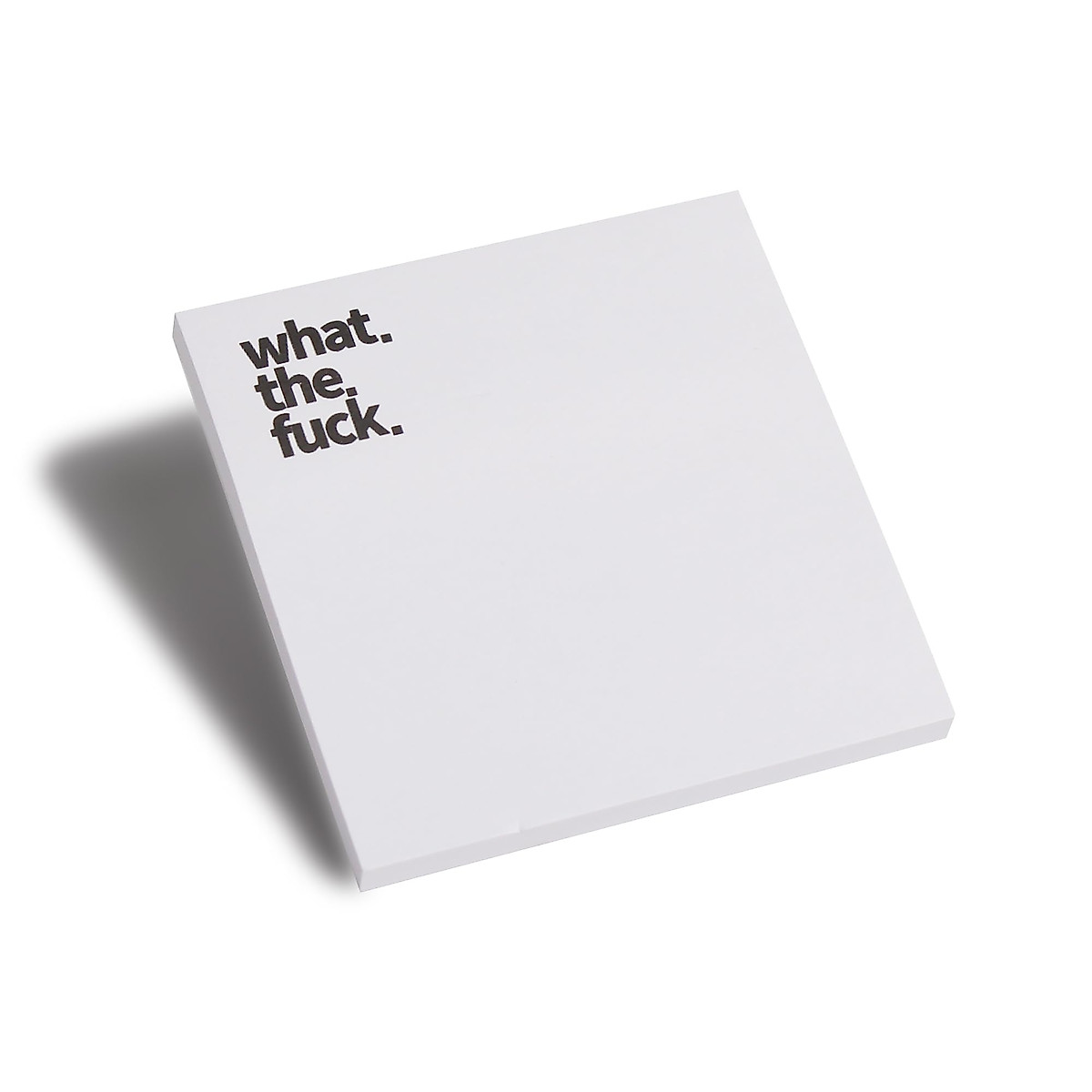 Funny Sticky Note What The F*ck Sticky Notepad, Oh, for Fuck's Sake Novelty Notepads, Funny Sassy Rude Desk Accessory Gifts for Friends, Co-Workers, Boss (3 PCs)