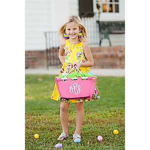 Easter Beaded Earrings for Women Boho Hypoallergenic Handmade Bunny Dangling Earrings Rainbow Egg Dangle Earrings Cute Pom Pom Pearl Beads Rabbit Easter Jewelry