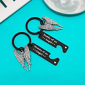 Xiahuyu Loss Memorial Keychain Miscarriage Gifts for Parents Baby Memorial Gifts Pregnancy Loss Gifts Remembrance Bereavement Gifts Sympathy Gifts for Infant Loss Child Loss