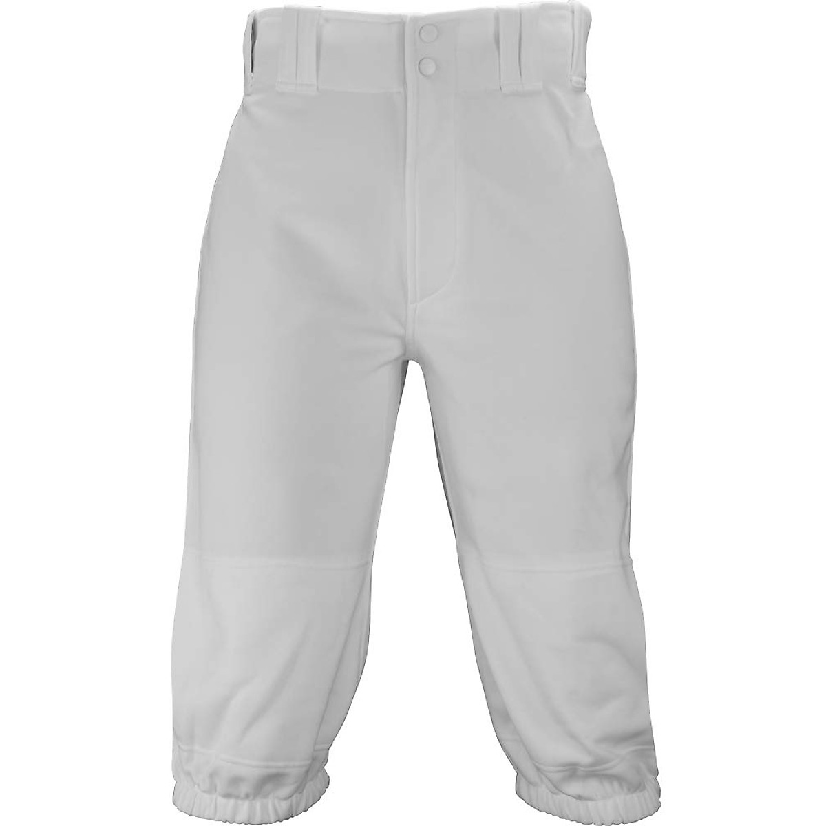 Marucci Sports - Youth Tapered Double-Knit Short Baseball Pant, White, Youth Medium
