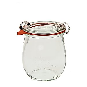 Weck 762 Jelly Jar - 1/5 Liter, Set of 6