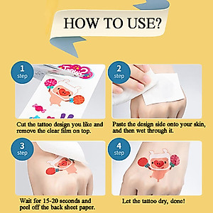 Aniuvot Glitter Temporary Tattoos for Girls Boys Kids Birthday Party Favor Supplies 16 Sheets, Children Gold Metallic Body Decoration Stickers - Rainbow, Butterflies, Space Styles…