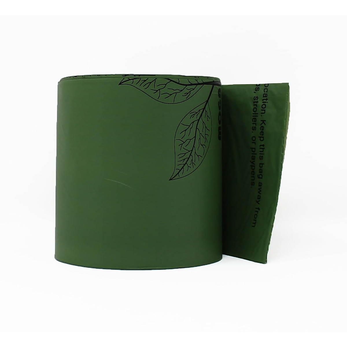 MOGALIXE Compostable Kitchen Compost Bags, 2.6 Gallon, 100 Count, Plant-Based, Extra Thick, ASTM D6400 Rated