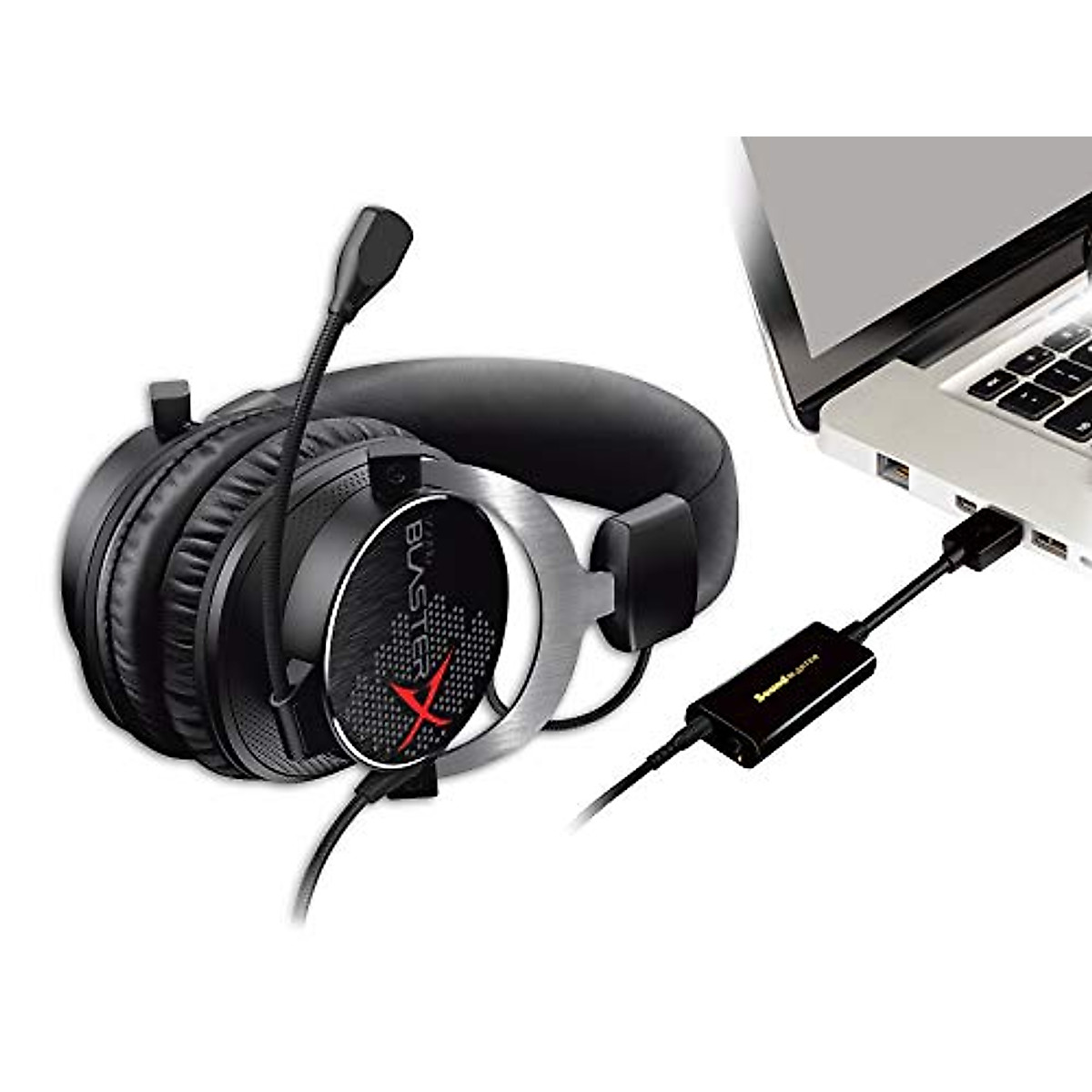 Creative Labs Sound Blaster Play! 3 External USB Sound Adapter for Windows and Mac. Plug and Play (No Drivers Required). Upgrade to 24-Bit 96Khz Playback