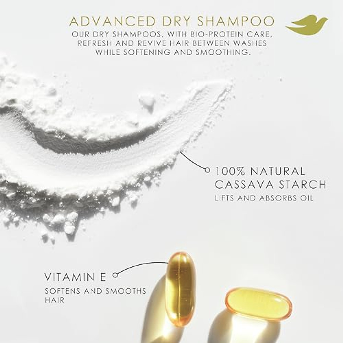 Dove Advanced Dry Shampoo Invisible & Fresh Refresh & Revive Hair Without Water Revitalize Hair Without Residue & No White Cast 5 fl oz