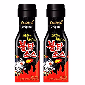 [Samyang] Buldark Spicy Chicken Roasted Sauce 200g×2 / Korean food / Korean sauce / Asian dishes (overseas direct shipment)