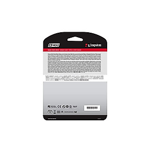 Kingston 240GB A400 SSD 2.5'' SATA 7MM 2.5-Inch SA400S37/240G [New Improved Version