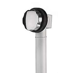 Everbilt Cable Drive 1-1/2 in. White Poly Pipe Bath Waste and Overflow Drain in Chrome