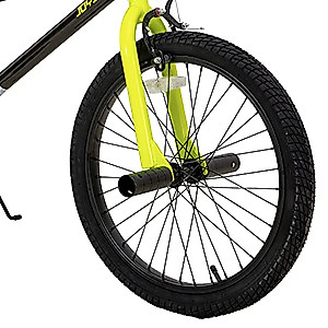 JOYSTAR Gemsbok 20 Inch Kids Bike Freestyle BMX Style for 7-12 Girls and Boys Bikes 20 in Wheels Children BMX Kids' Bicycles Dual Hand Brakes Steel Frame Black