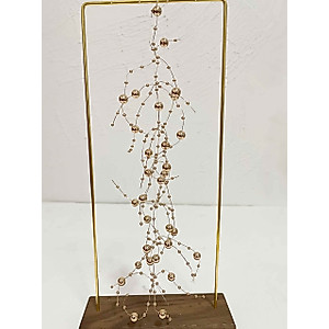 TeaSu 12pcs Pearl String, for Wedding Centerpiece, Vase Filler and Decor for Floating Candles