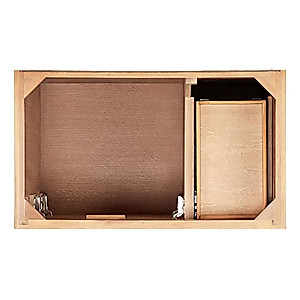 Signature Hardware 953664-36-UM-0 Quen 36" Free Standing Single Basin Vanity Set with Cabinet, Vanity Top, and Undermount Sink - No Faucet Holes