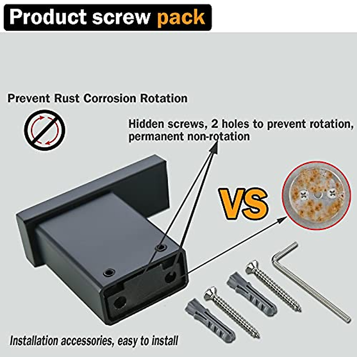 RANDOM Black Towel Hooks,Bathroom Hardware Accessories Hook SUS 304 Stainless Steel Matte Black Robe Hook for Bathroom Kitchen,Contemporary Style Wall Mounted 2 Pack.