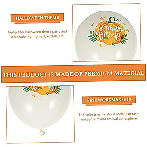 NOLITOY 90 pcs thanksgiving balloons Pumpkin Party Balloons Autumn Turkey Balloon party supplies fall garland orange ballon orange decorations Theme Latex Balloons Festival Balloons unique