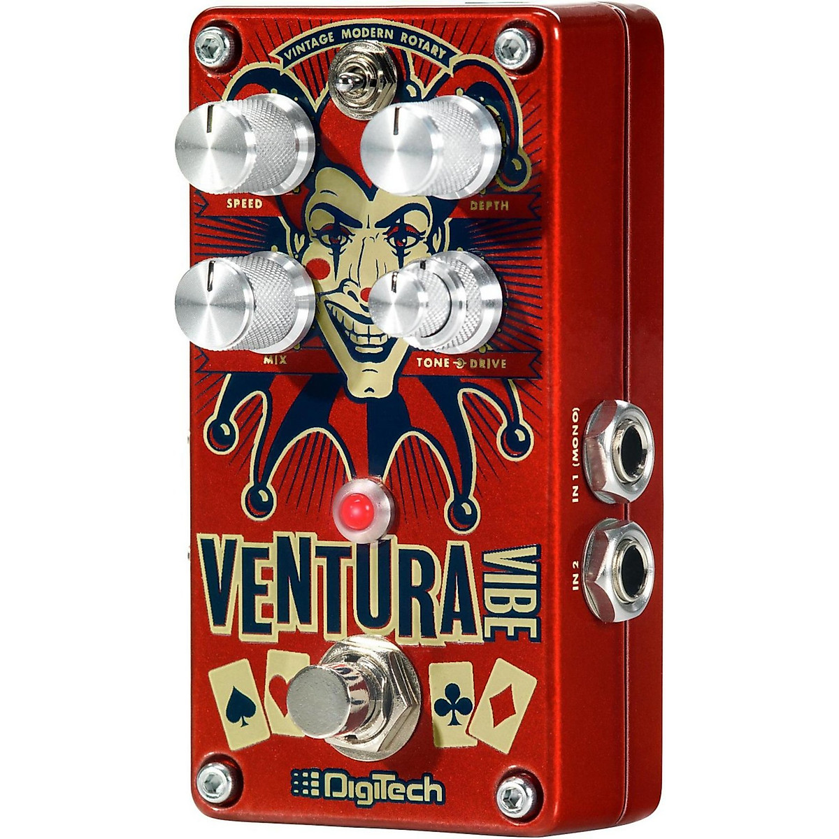 DigiTech -ventura-vibe Rotary/Vibrato Pedal Guitar-Multi-Effects