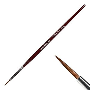The Army Painter Hobby: Basecoating - Hobby Brush with Synthetic Taklon Hair - Base Colouring Paint Brush for Wargames, Fine Detail Paint Brush for Miniature Painting & Miniature Paint Sets