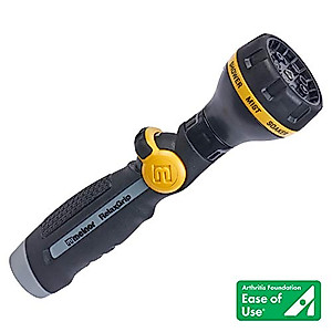 Melnor 65821AMZ RelaxGrip, Nozzle, 8-Pattern Thumb Control Straight