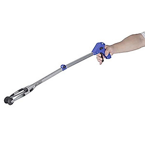 Multifunctional Garbage Picker, 31.5inch Aluminum Alloy Foldable Trash Picker,Lightweight Extensible Elderly Trash Grabber For Picking Up Fallen Leaves Or Trash,For Cleaning Gardens Roads