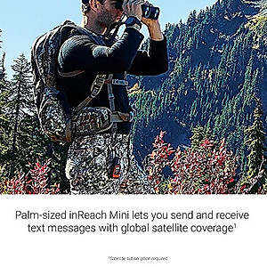 Garmin inReach Mini, Lightweight and Compact Handheld Satellite Communicator, Orange (Renewed)