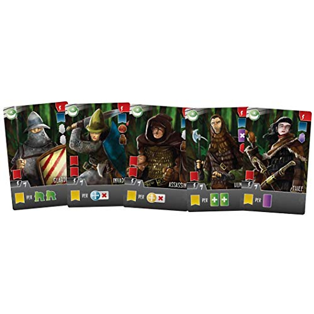 Paladins of The West Kingdom Strategy Board Game, 1-4 Players, Ages 12 and Up, 90-120 Min Play Time, Most Victory Points Win, Build Outposts, Fortifications, Commission Monks, & Confront Outsiders