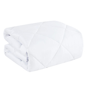 Plush Primaloft® Signature Luxury Down Alternative 400 Thread Count Mattress Pad by Stearns & Foster® (Hypoallergenic) (Queen)