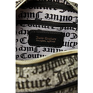 Juicy Couture Double The Love Camera Crossbody Black Beige Multi One Size