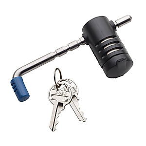 Master Lock Trailer Lock, Stainless Steel Adjustable Coupler Latch Lock, 2847DAT