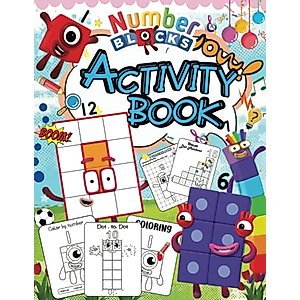 Number Activity - Coloring Book: Unofficial Version 2023 - Kids Activity Book - Coloring Book& Games for Ages 4-8 Years: Dot to Dot, Dot Marker, How to Draw, Coloring,...