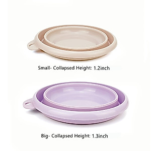 CARTINTS 2Pack Collapsible Wash Basin Collapsible Dish Tub Collapsible Sink,Space Saving for Dishing, Fruit, and Camping, Hiking and Home