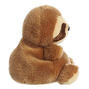 Aurora® Adorable Palm Pals™ Slomo Sloth™ Stuffed Animal - Pocket-Sized Play - Collectable Fun - Brown 5 Inches