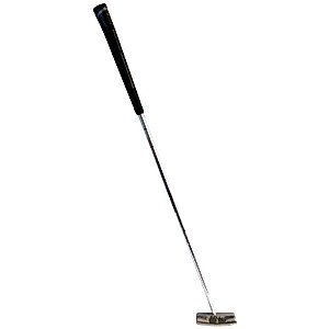 Bell Putters Non/No Offset Golf Putter 360g Polish Chrome Finish Right-Handed/RH with Winn Midsize Putter Grip and 34" Shaft