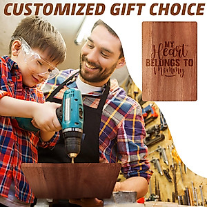 18 Pcs Wood Cutting Board Bulk Kitchen Chopping Boards Large Serving Board Wooden Cutting Board Set for Kitchen Meat Cheese Bread Vegetables (14" x 10",Acacia Wood)