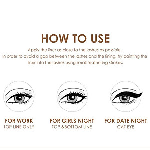 BestLand 12 Colors Matte Creamy Christmas Eyeliner Set Rainbow Red Black White Brown Colorful Neon Eyeliner Pencil Pigmented Smudgeproof Long Lasting Gel Eye Liner Makeup Gift Kit for Women (Set D)