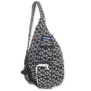 KAVU Mini Rope Bag Cotton Crossbody Sling ​ - Static Rhombus