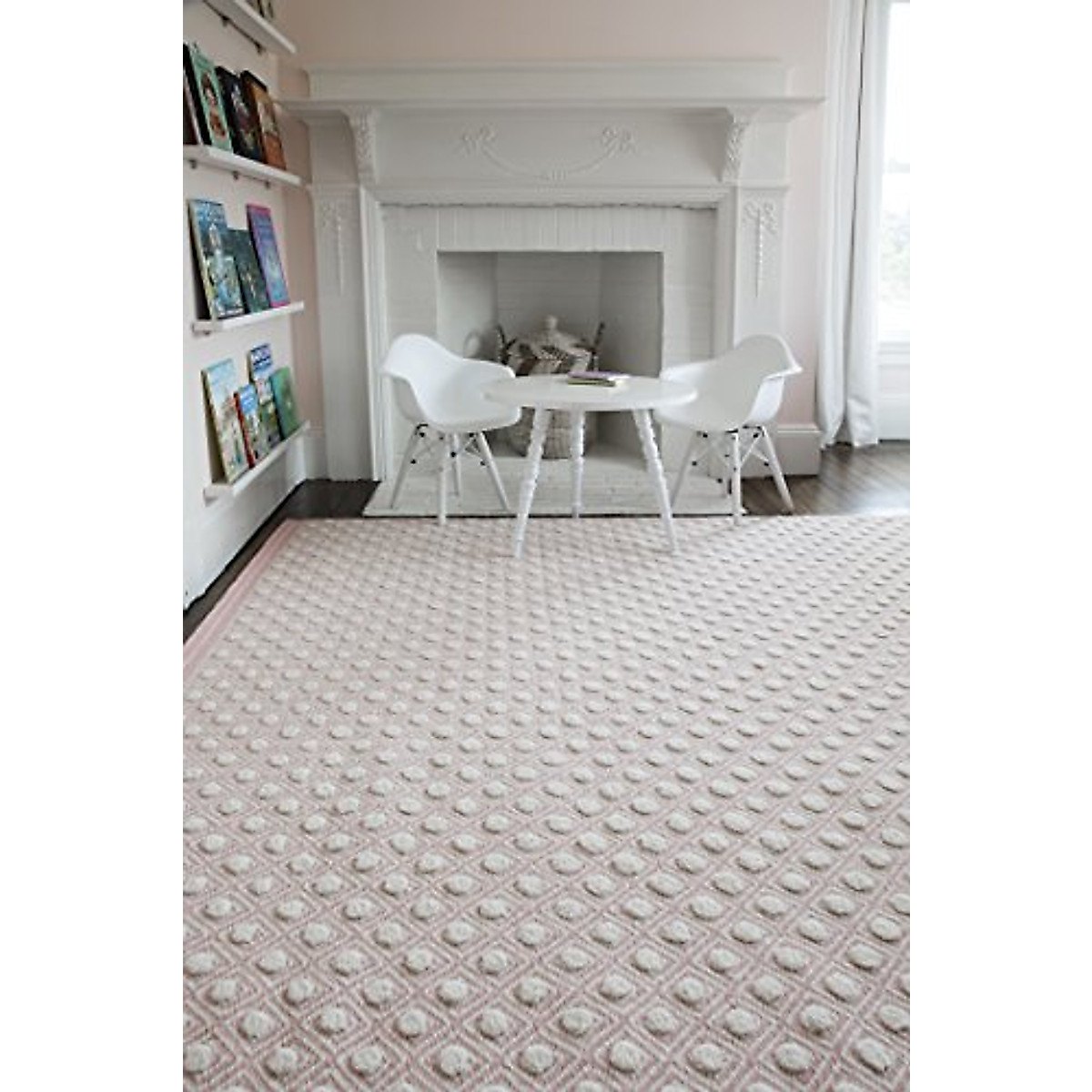 Erin Gates by Momeni Langdon Windsor Pink Hand Woven Wool Area Rug 2' X 3'