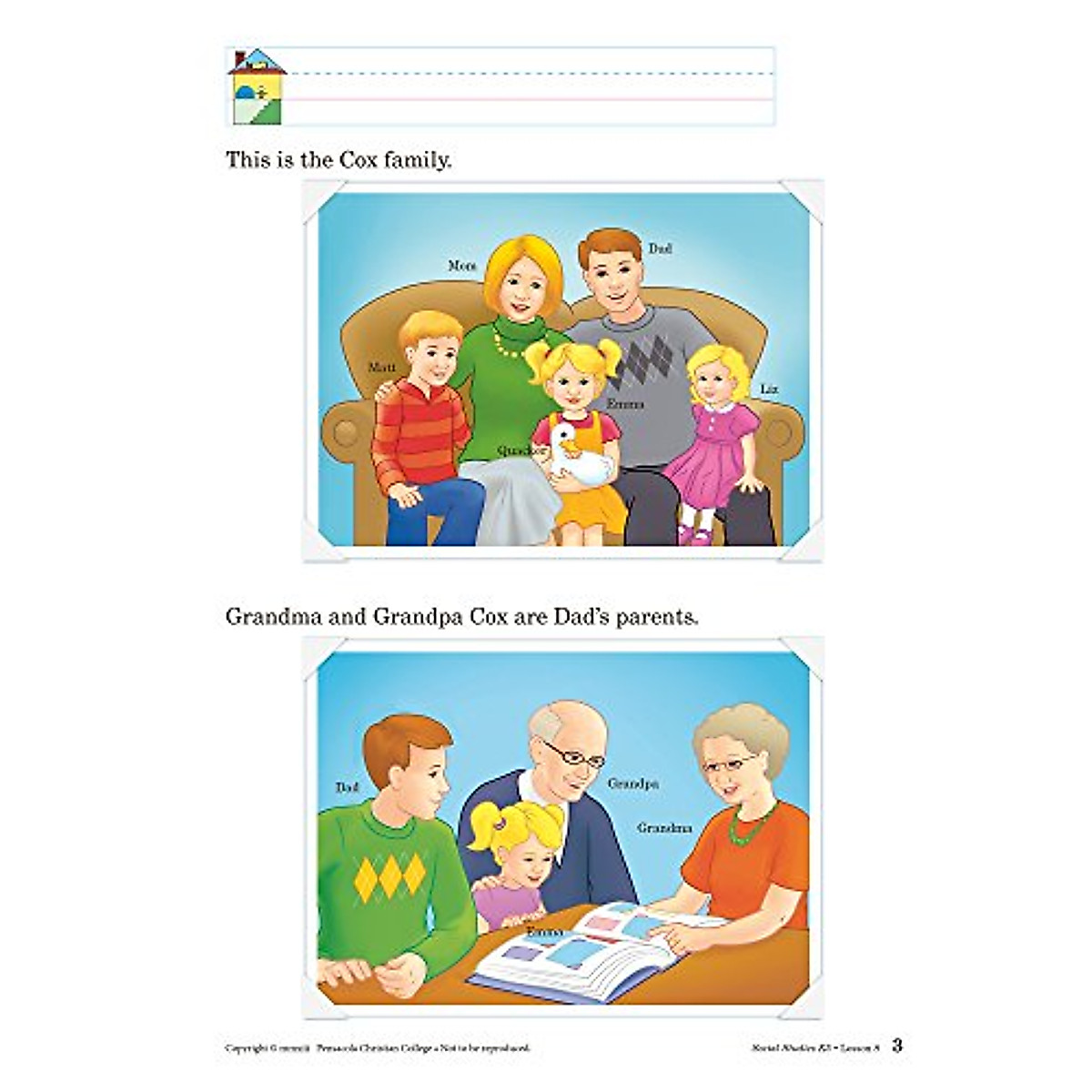 Social Studies K5 - Abeka 5 Year Old Kindergarten Student Activity Book