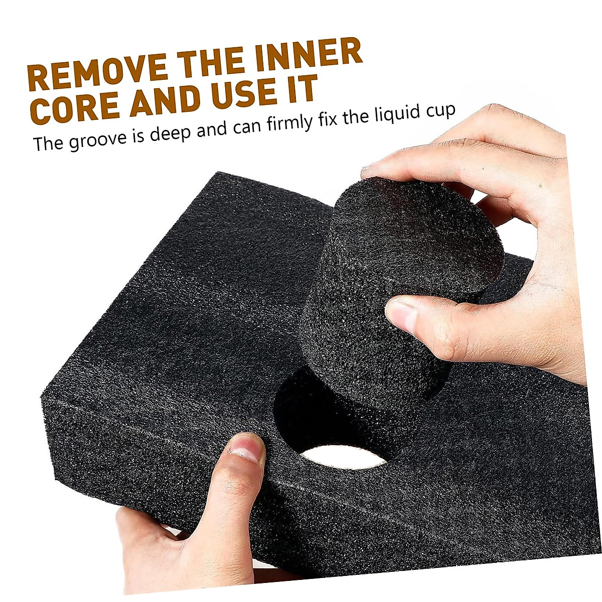 5pcs Milk Tea Cup Holder Disposable Takeout Cup Carrier Coffee Cup Tray Cup Holder Insert Take Out Coffee Cup Holder Water Bottle Carrier Door Holder Hot Stacker Epe re-usable