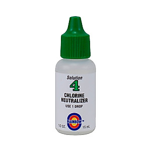 Pentair R161204 No.4 Chlorine Neutralizer Solution, 1/2-Ounce