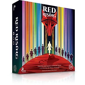 Stonemaier Games: Red Rising | A Competitive Strategy Game Based on The Novels from Pierce Brown | Craft a Hand of Powerful Characters from The World of Red Rising | 1-6 Players, 60 Mins, Ages 14+