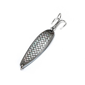 6pcs Set 2oz 6inch Fishing Spoon with Treble Hook Gold & Silver - Fish Wow!