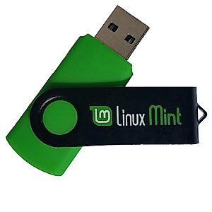 Learn How To Use Linux, Linux Mint Cinnamon 19 Bootable 8GB USB Flash Drive - Includes Boot Repair and Install Guide