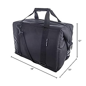 Polar Bear Coolers 24 Pack Original Nylon Soft Cooler Bag Insulated Leak Proof Beach Cooler Bag, Ice Cooler Bag for Travel | Heavy Duty Bag Cooler, Portable Cooler Bag | Sweat Proof
