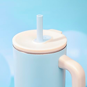 Zak Designs Disney Sutton Travel Tumbler for On the Go or At Home, 40oz Stainless Steel with Vacuum Insulation, Silicone Straw, Carry Handle, and 3D Artwork for Cold Drinks (Stitch)