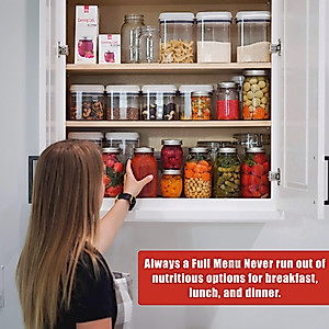 FORJARS Canning Lids and Rings Regular Mouth – 48 Pcs/24 Sets - Airtight Seals on Mason Jars to Preserve Food for Meal Prep - 2.7 In. Stainless Steel and Bands with Silicone Seals – Canning Supplies