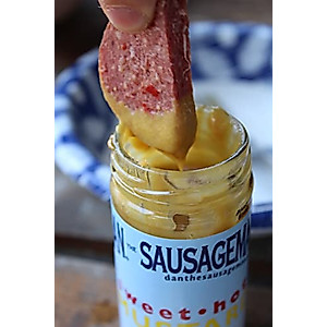 Dan the Sausageman's Kodiak Gift Basket Featuring Beef Summer Sausage, Nut Assortments, Cheese and Mustard. Great for Back to School, Thank You and Appreciation Gifts.