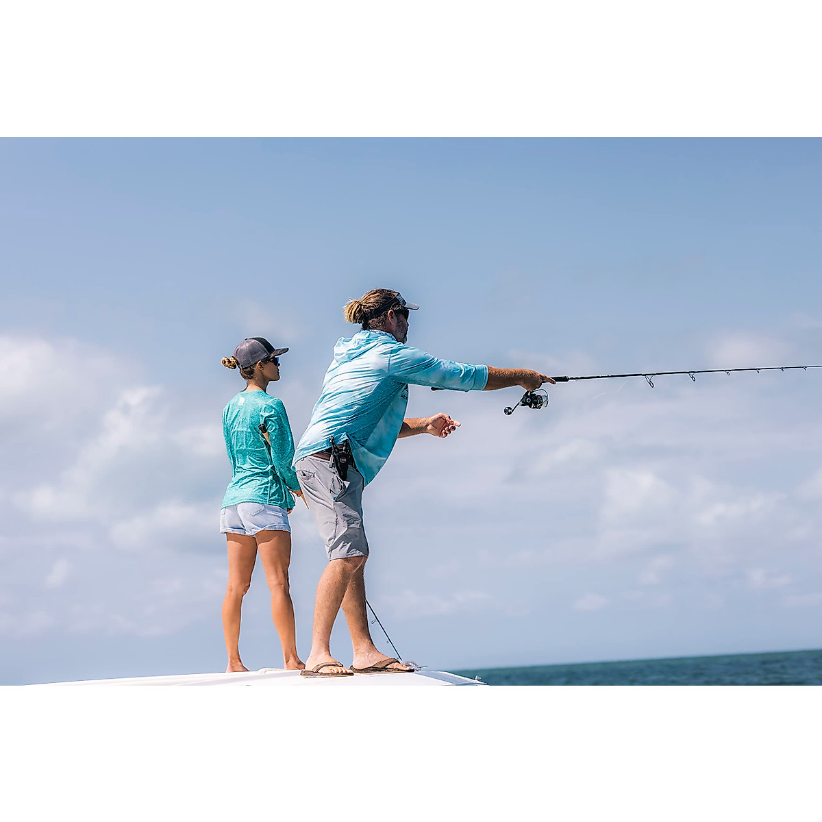 St. Croix Rods Rift Salt Spinning Fishing Rod, RIFSS73MHMF