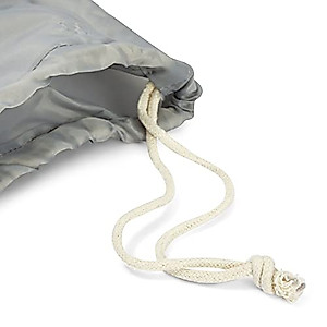 Juvale 5 Piece Large Collapsible Laundry Hamper with 2 Removable Liner Bags and Folding Frame (Grey, 13 x 23 In)