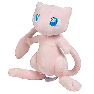 Pokémon Mew 8" Plush - Officially Licensed - Quality & Soft Stuffed Animal Toy - Generation One - Add Mew to Your Collection! - Great Gift for Kids, Boys & Girls & Fans of Pokemon