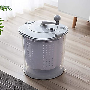 Manual Washing Machine，Portable Washer Mini Manual Machine All in Counter Top Washer for Camping, Apartments,