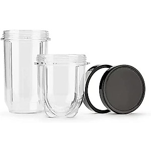 ADEMA MAGIC BULLET Silver/Black Mini Compact Personal Food Blender 14 oz.